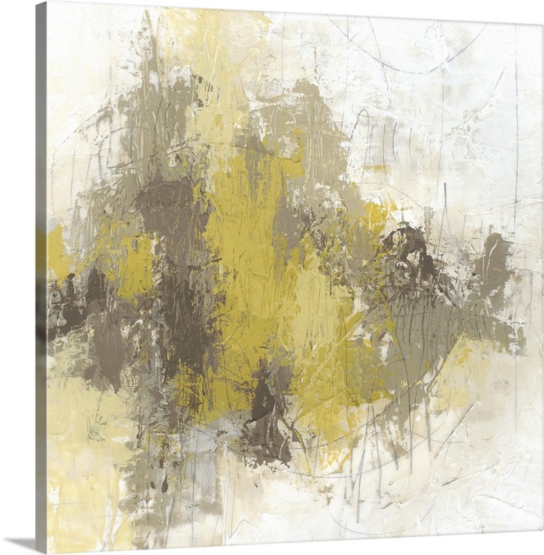 Saffron Abstract II | Great Big Canvas