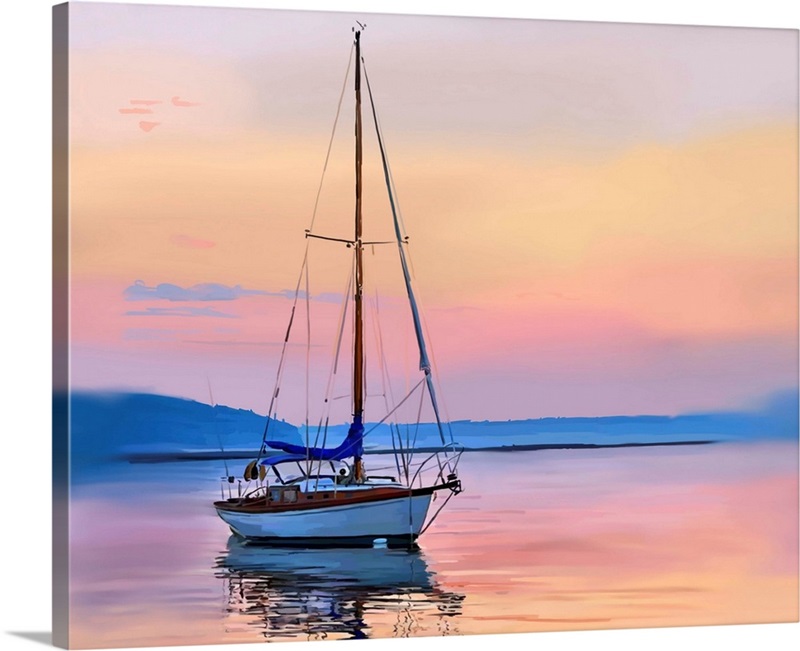 Sailing Portrait I | Great Big Canvas
