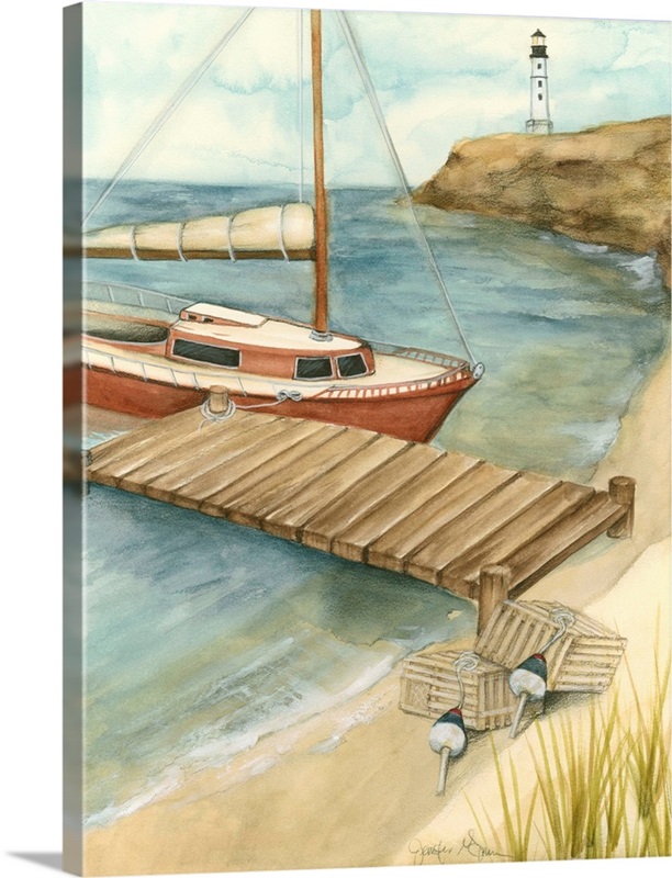 Shoreline Dock II | Great Big Canvas