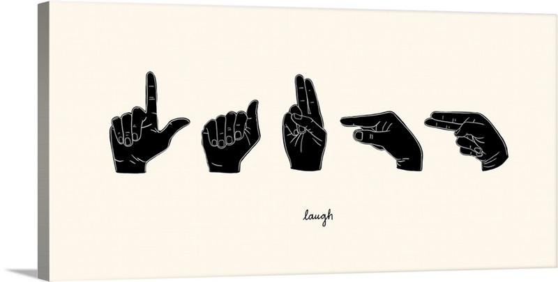 Sign Language III | Great Big Canvas