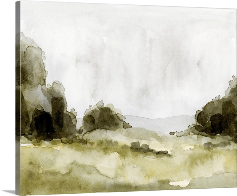 Simple Watercolor Scape II | Great Big Canvas