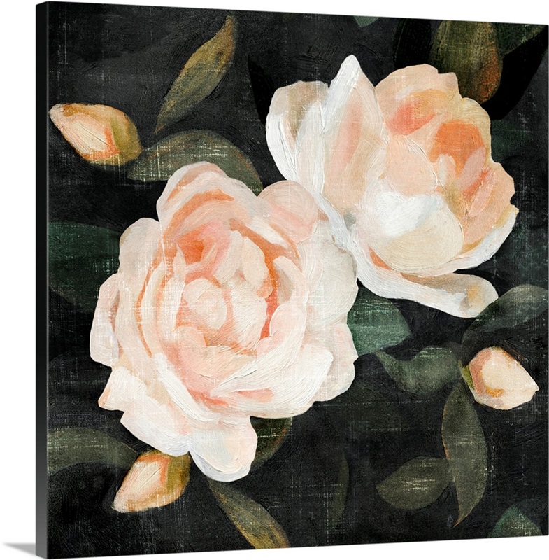 Soft Garden Roses II | Great Big Canvas