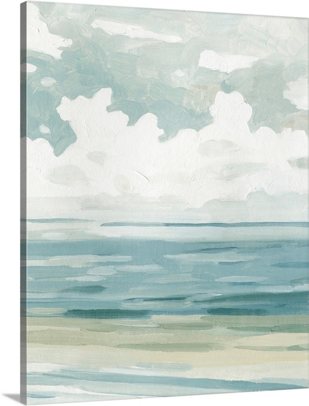 Soft Pastel Seascape II | Great Big Canvas