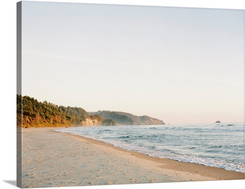 Soft Sunset Over The Ocean | Great Big Canvas