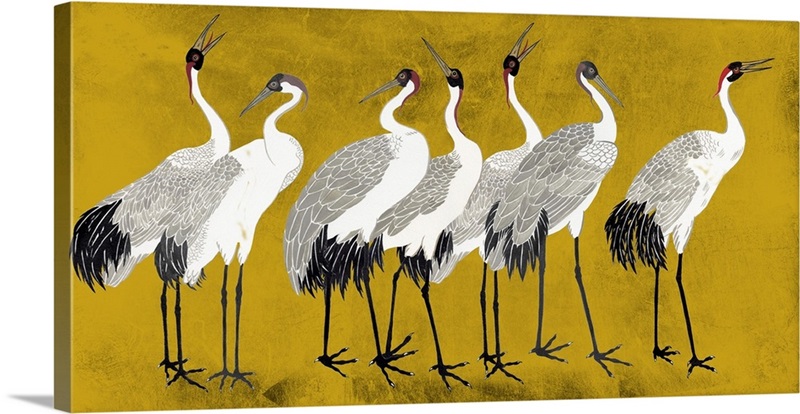Song Of The Crane II | Great Big Canvas
