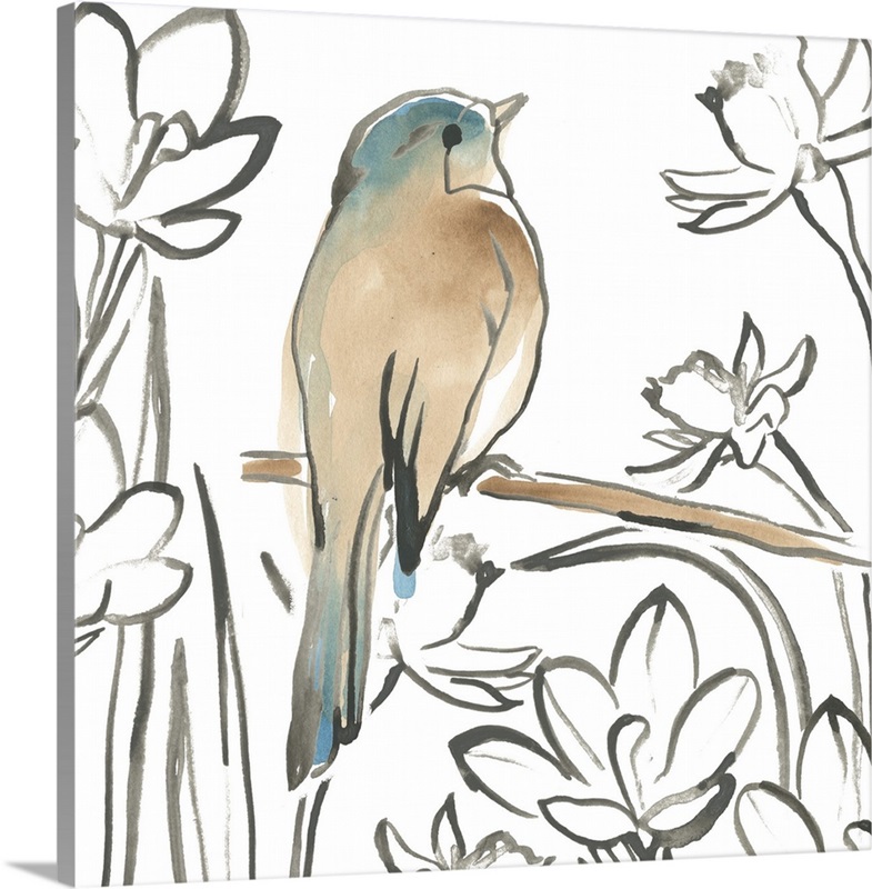 Songbird Meadow III | Great Big Canvas