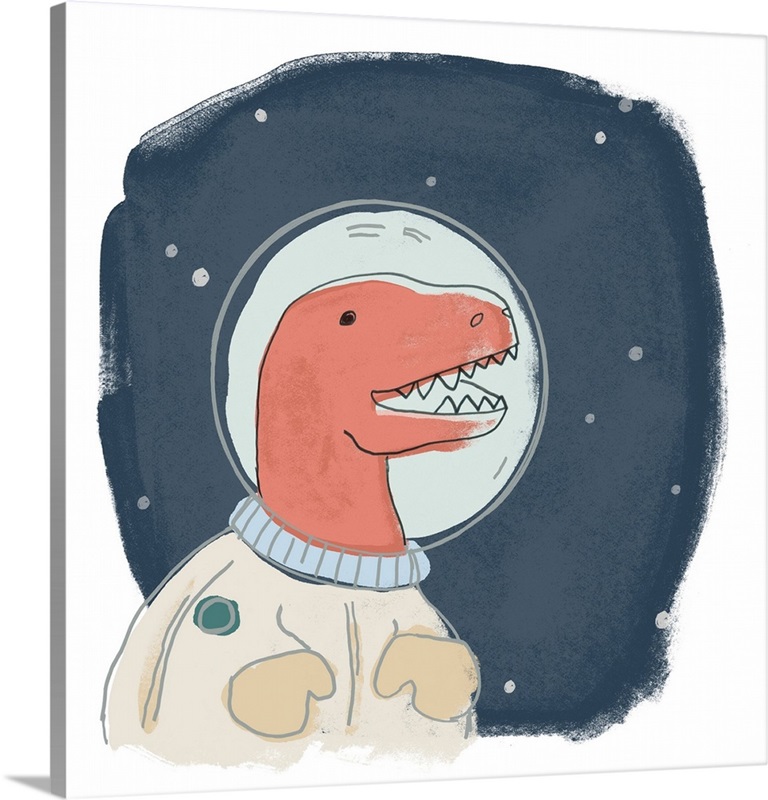 Space Dino II | Great Big Canvas