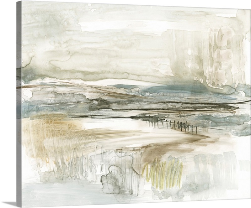 Stark Neutral Landscape II | Great Big Canvas