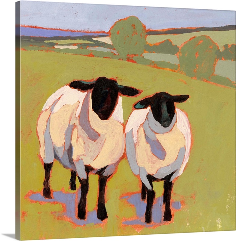 Suffolk Sheep IV | Great Big Canvas