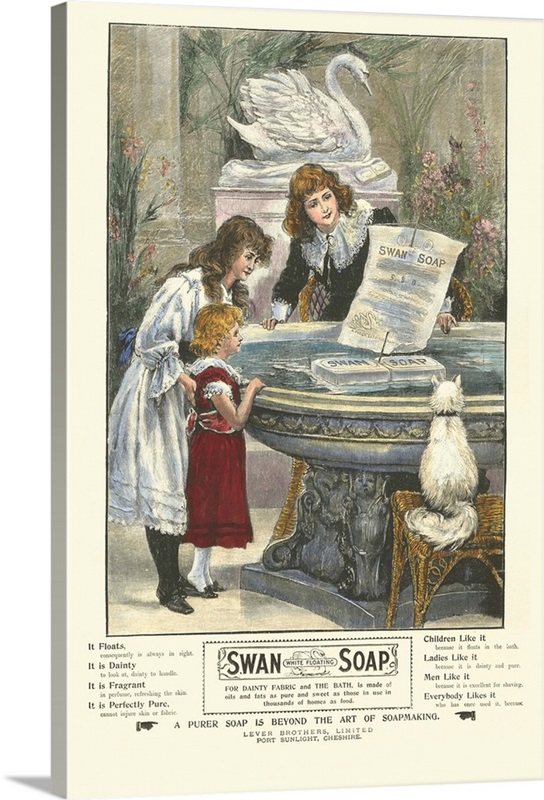 Swan Soap | Great Big Canvas