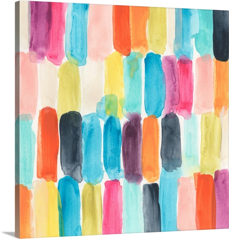 Swish Swatch I | Great Big Canvas