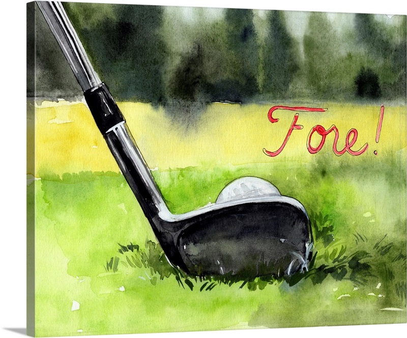 Tee Off Time IV | Great Big Canvas