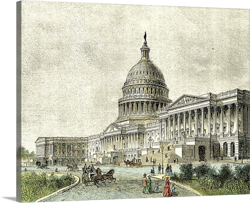 The Capitol -East Front | Great Big Canvas