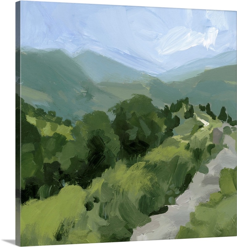 Tree-Lined Path I | Great Big Canvas