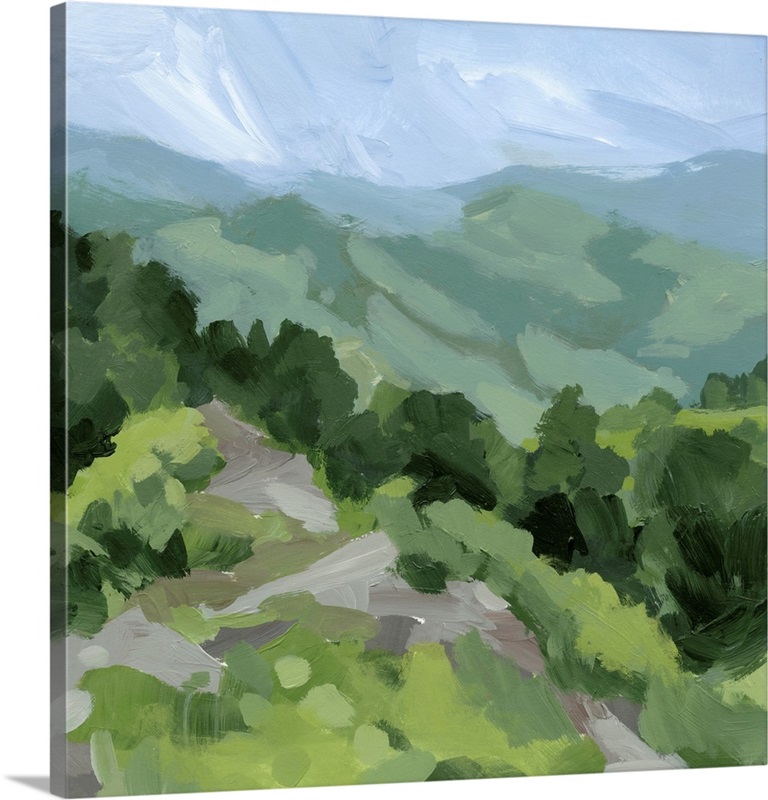 Tree-Lined Path II | Great Big Canvas