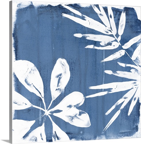 Tropical Indigo Impressions III | Great Big Canvas