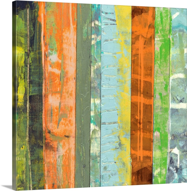 Vibrant Stripes I | Great Big Canvas