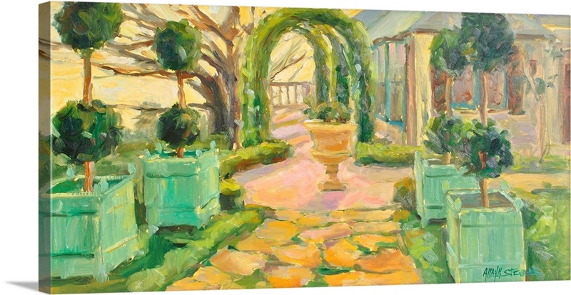 Villa Walkway | Great Big Canvas