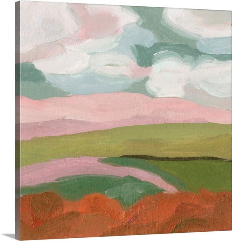 Violet Fields II Wall Art, Canvas Prints, Framed Prints, Wall Peels ...