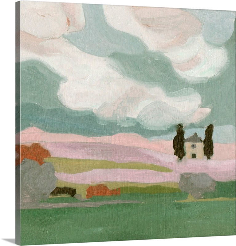 Violet Fields III | Great Big Canvas