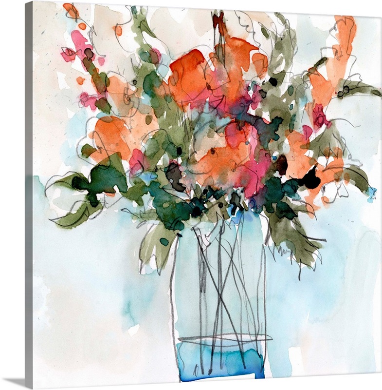 Water Garden Still Life II | Great Big Canvas