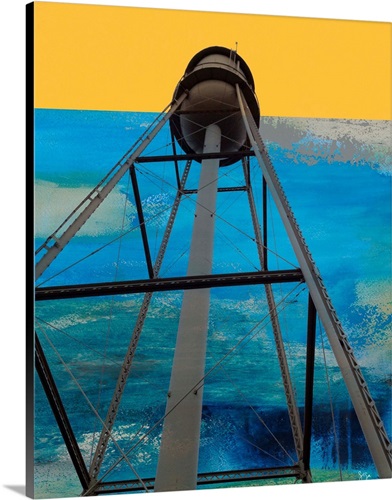 Water Tower Abstract | Great Big Canvas