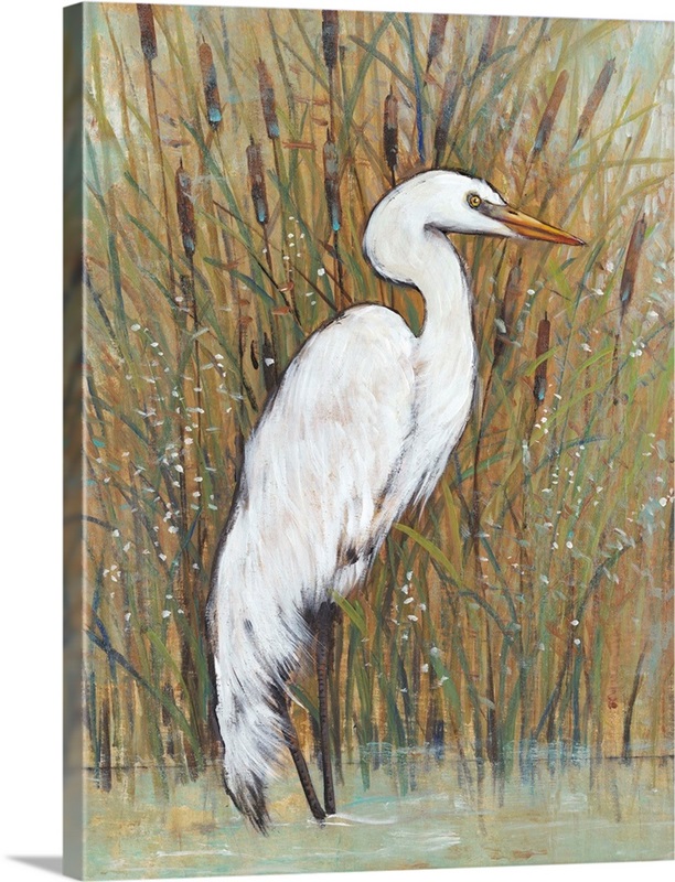White Egret II | Great Big Canvas