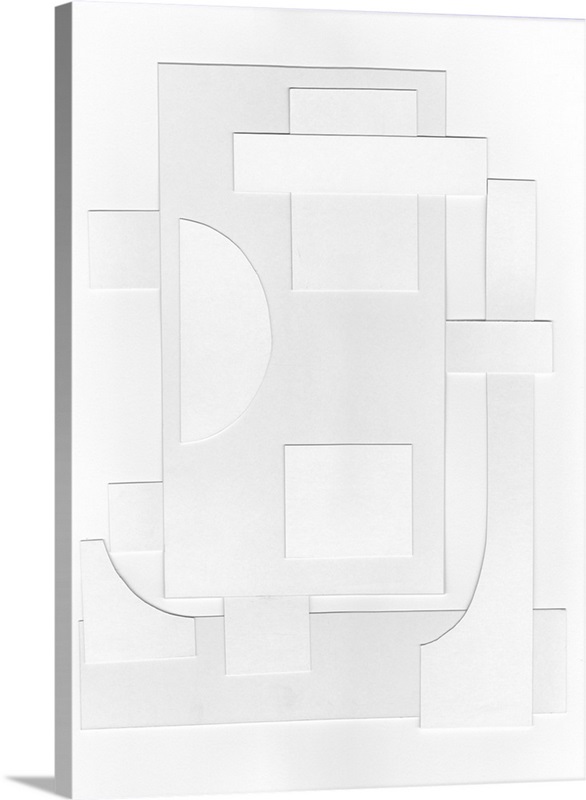 White Geometric II | Great Big Canvas