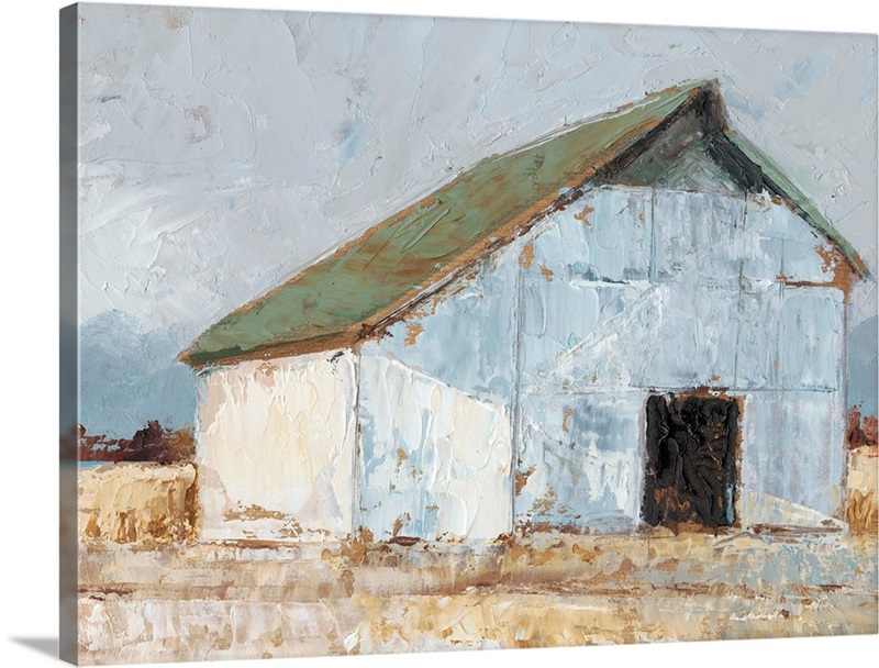 Whitewashed Barn I | Great Big Canvas