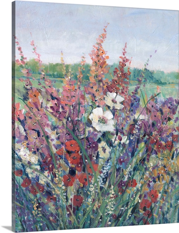 Wildflowers In Pasture I | Great Big Canvas