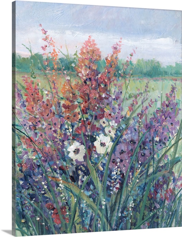 Wildflowers In Pasture II | Great Big Canvas