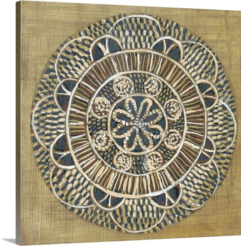 Woven Round II | Great Big Canvas