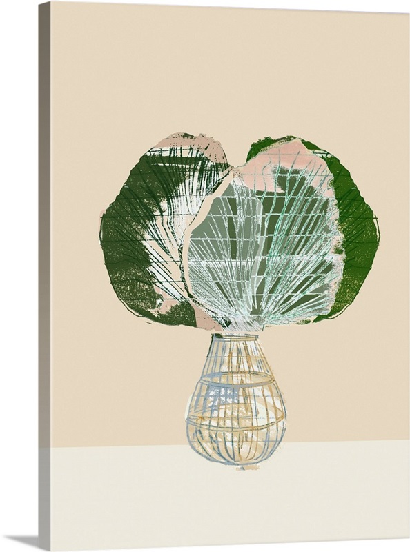 Woven Tropical Leaf I | Great Big Canvas
