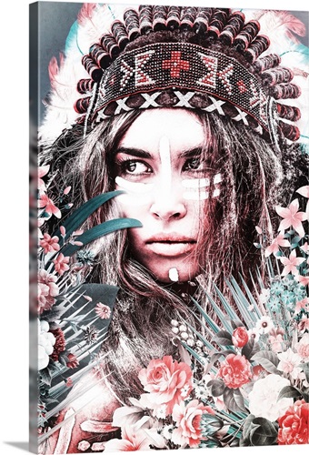 Native Woman | Great Big Canvas