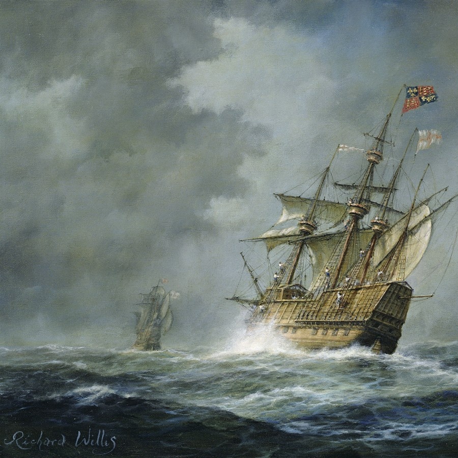Action Between U.S. Sloop-of-War Wasp and H.M. Brig-of-War Frolic, 1812 ...