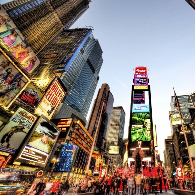 Times Square Wall Art & Canvas Prints | Times Square Panoramic Photos ...