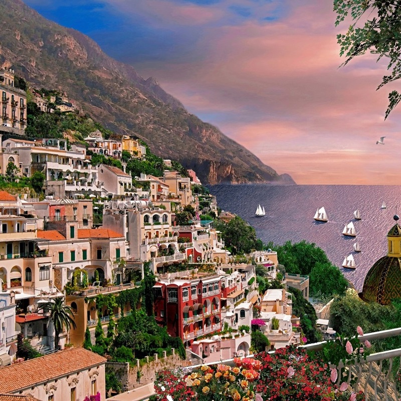 Positano Wall Art & Canvas Prints | Great Big Canvas