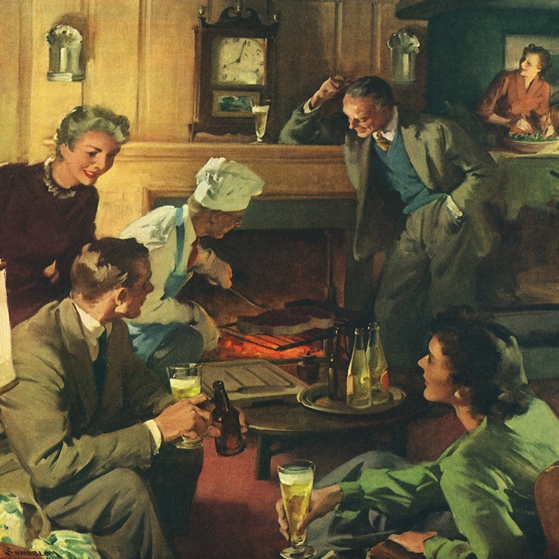 Haddon Sundblom Wall Art & Canvas Prints | Haddon Sundblom Panoramic ...