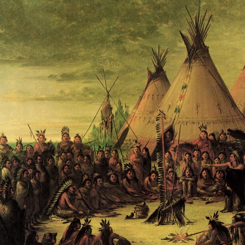 George Catlin Wall Art & Canvas Prints | George Catlin Panoramic Photos ...