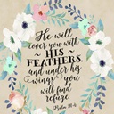 Psalm 28-7 Wall Art, Canvas Prints, Framed Prints, Wall Peels | Great ...