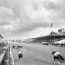 Horse Racing Canvas Art Prints | Horse Racing Panoramic Photos, Posters ...