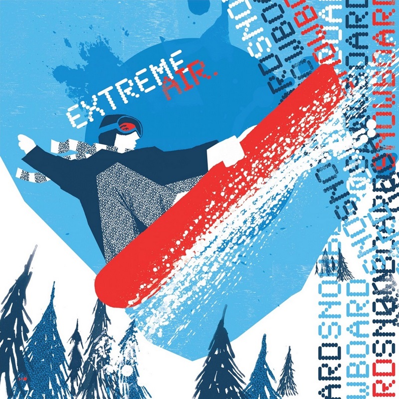 Snowboarding Wall Art & Canvas Prints | Snowboarding Panoramic Photos ...